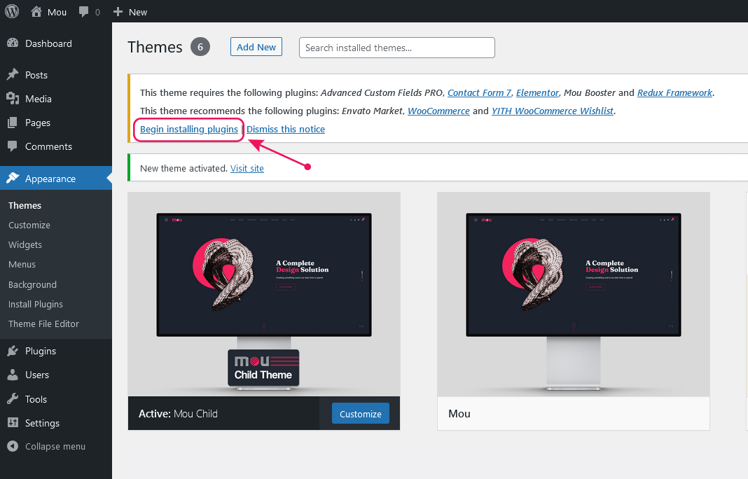 Plugins Installation – Mou Docs
